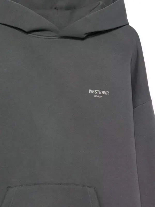 WRSTBHVR Micah V2 Logo-print Hoodie
