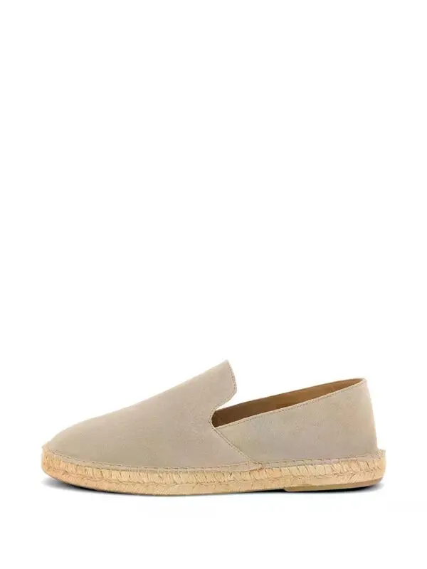 Boggi Milano Suede Espadrilles - Neutrals