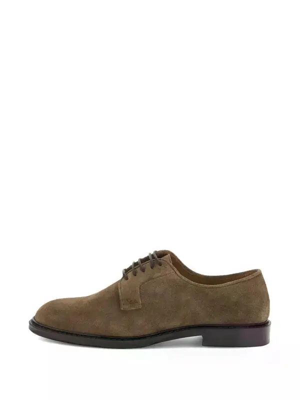 Boggi Milano Suede Derby Shoes