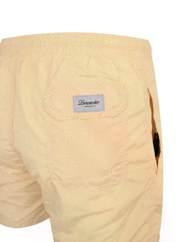 DRUMOHR Geometric-print Drawstring Shorts
