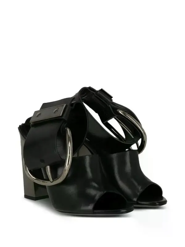 TOM FORD Buckle-detail Leather Sandals