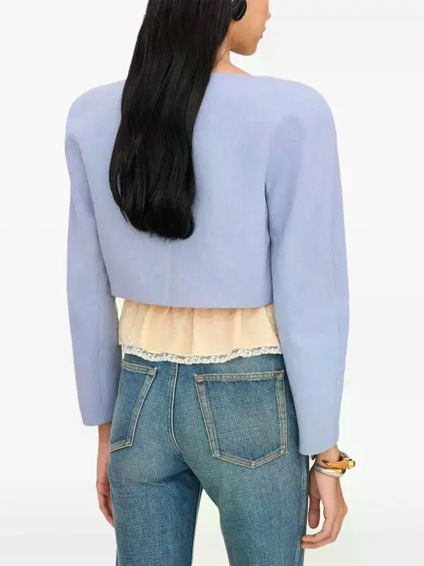 Chloé Button-up Cropped Jacket