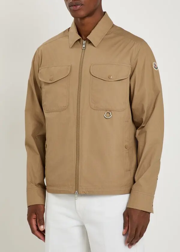 Moncler Cotton-poplin Overshirt