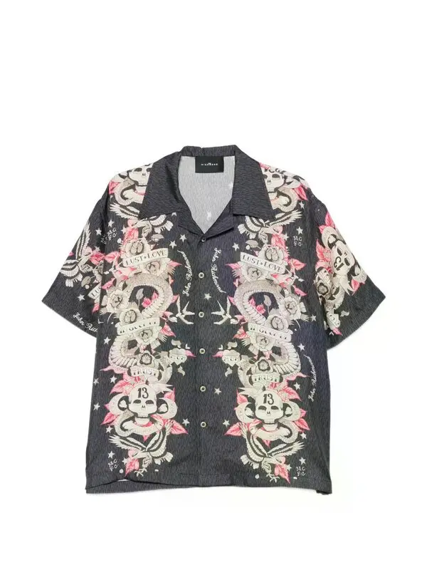 John Richmond Short-sleeve Shirt - Grey