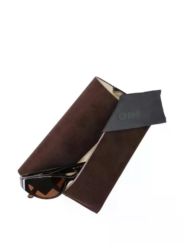 Chimi Solstice Tortoiseshell Effect Cat-eye Sunglasses - Brown