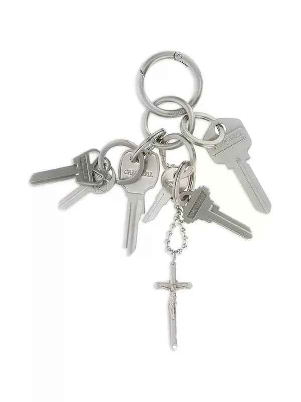 WILLY CHAVARRIA Metal Keyring - Silver