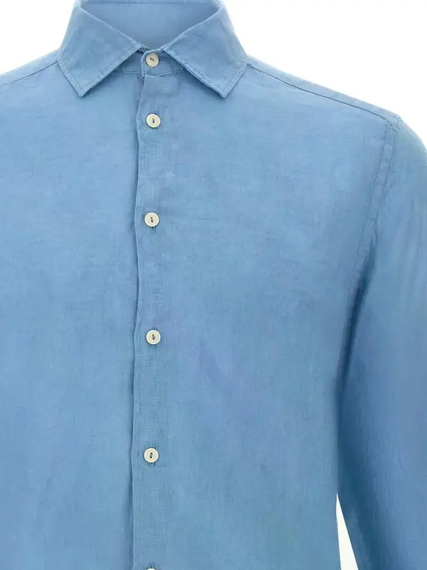 MC2 SAINT BARTH Pamplona Long-sleeve Shirt - Blue