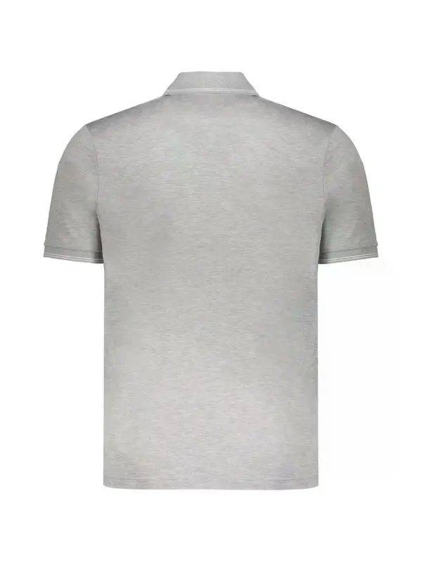 Paul & Shark Short-sleeve Cotton Polo Shirt - Grey