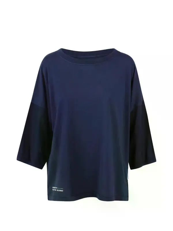 NOUMENO CONCEPT Colour-block T-shirt - Blue