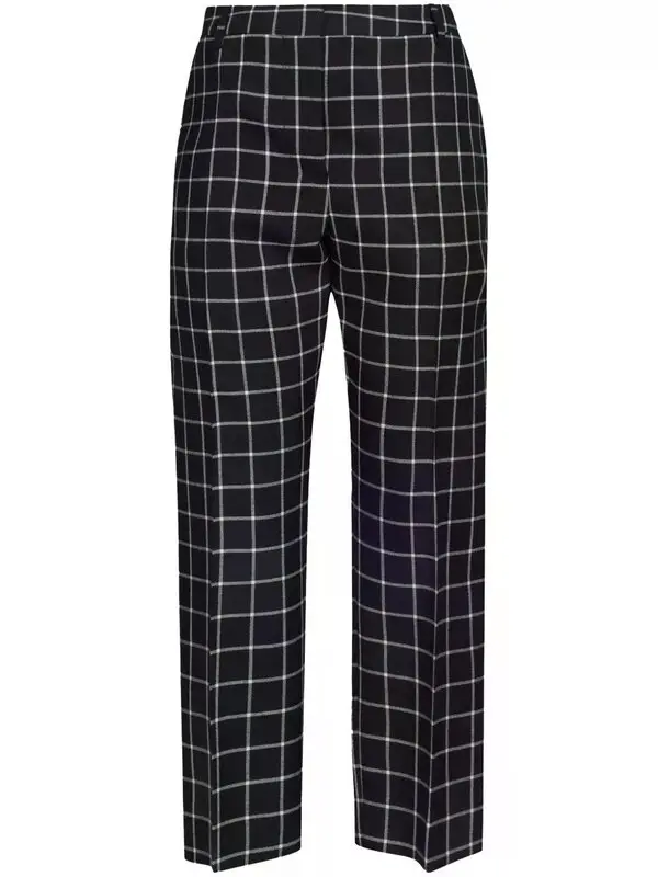 Marni Checked Wool Trousers