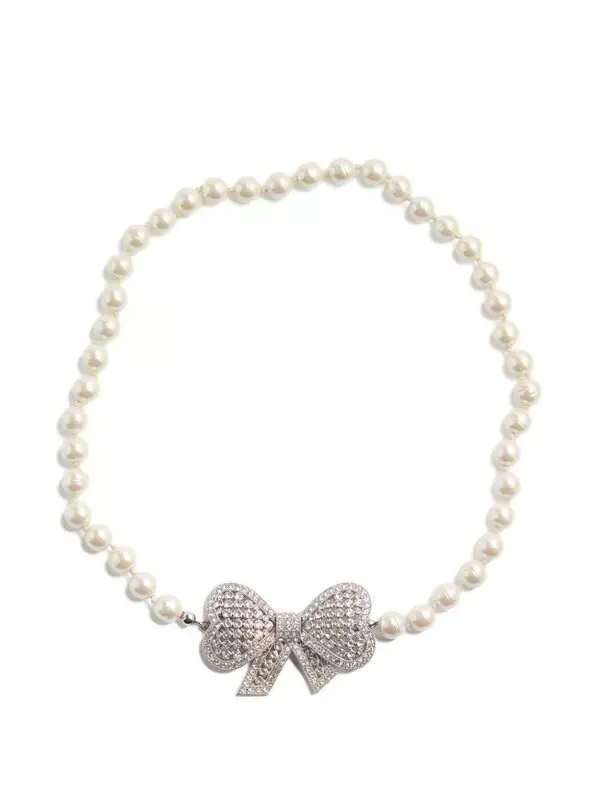 Valentino Garavani Trop Chou Necklace - Silver