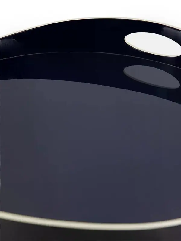 MAISON SARAH LAVOINE Basile Oval Tray - Black