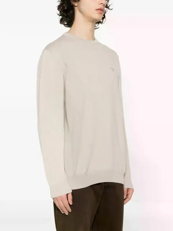 Barbour Pima Cotton Crew Neck Jumper
