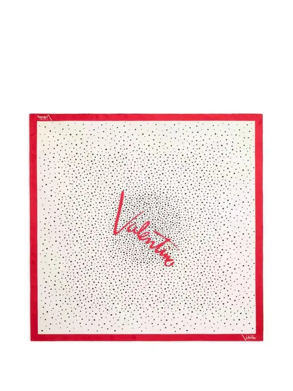 Valentino Garavani Little Stars Starry Silk Scarf