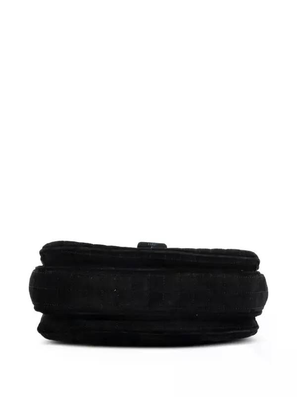 Celine Quilted Suede Medium Crossbody Bag
