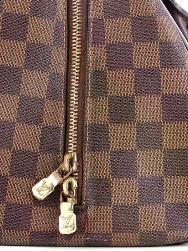LOUIS VUITTON Damier Ebène Ribera Mm Handbag