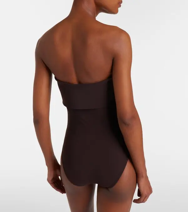 KARLA COLLETTO Billie One Piece Swimsuit - Brown