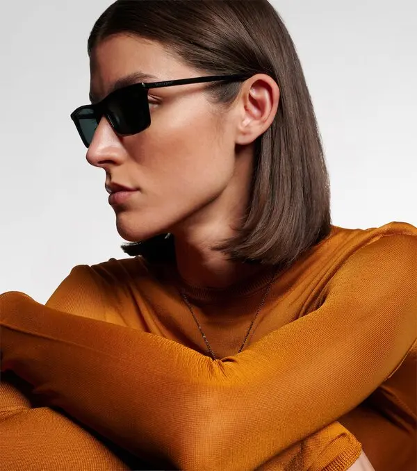 Saint Laurent Rectangular Frame Sunglasses