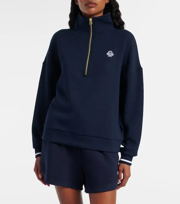 Varley Bertie Half-zip Sweatshirt - Blue