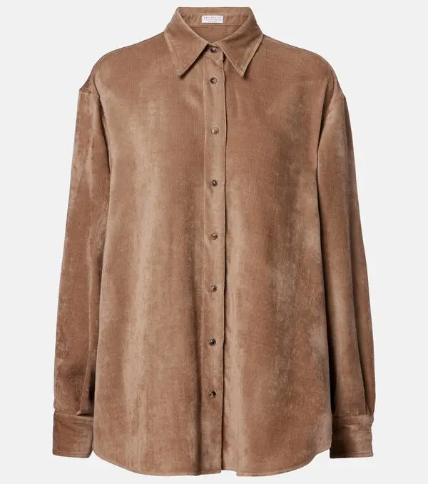 Brunello Cucinelli Corduroy Shirt