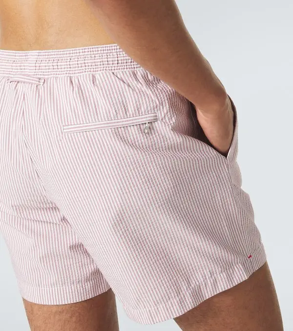 Orlebar Brown Boxer Striped Swim Trunks