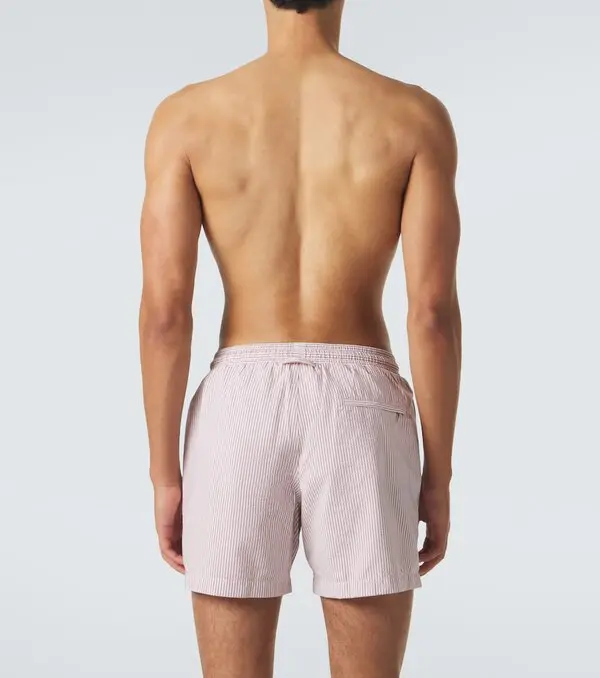 Orlebar Brown Boxer Striped Swim Trunks