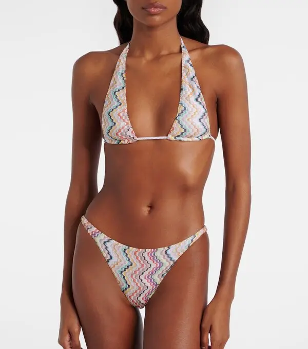 Missoni Zigzag Knit Bikini