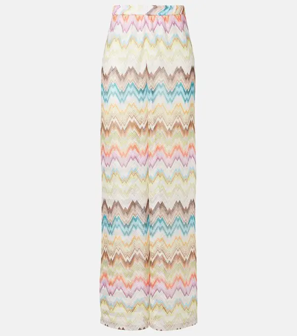 Missoni Zigzag Straight Leg Trousers