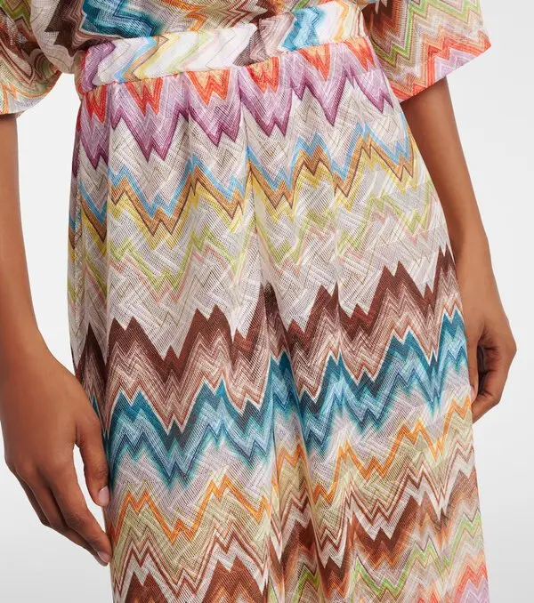 Missoni Zigzag Straight Leg Trousers