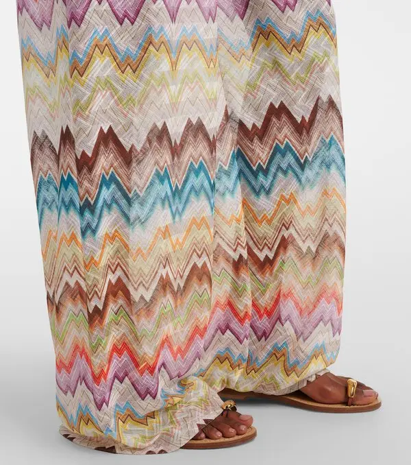 Missoni Zigzag Straight Leg Trousers