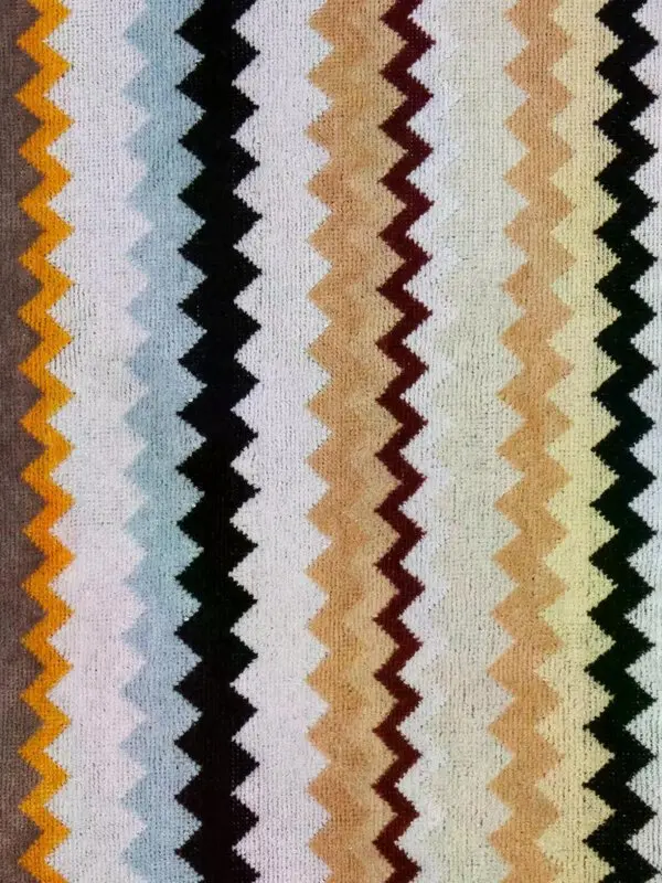 Missoni Zigzag Hooded Bathrobe - Neutrals