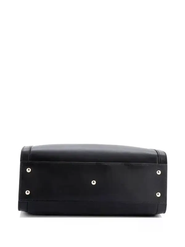 Gucci Diana Nm Bamboo Handle Leather Small Tote Bag - Black