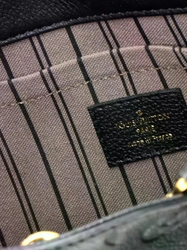 LOUIS VUITTON Montaigne Handbag Monogram Empreinte Leather Bb Satchel