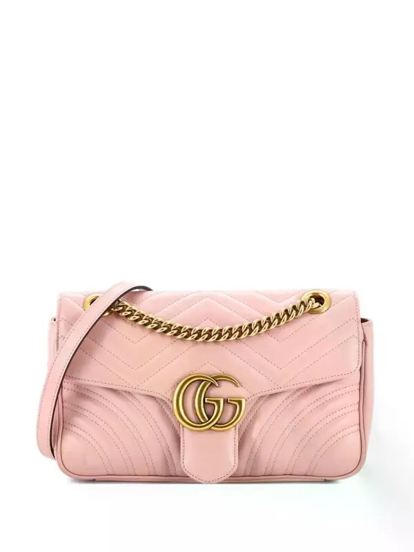 Gucci Gg Marmont Matelassé Leather Medium Shoulder Bag