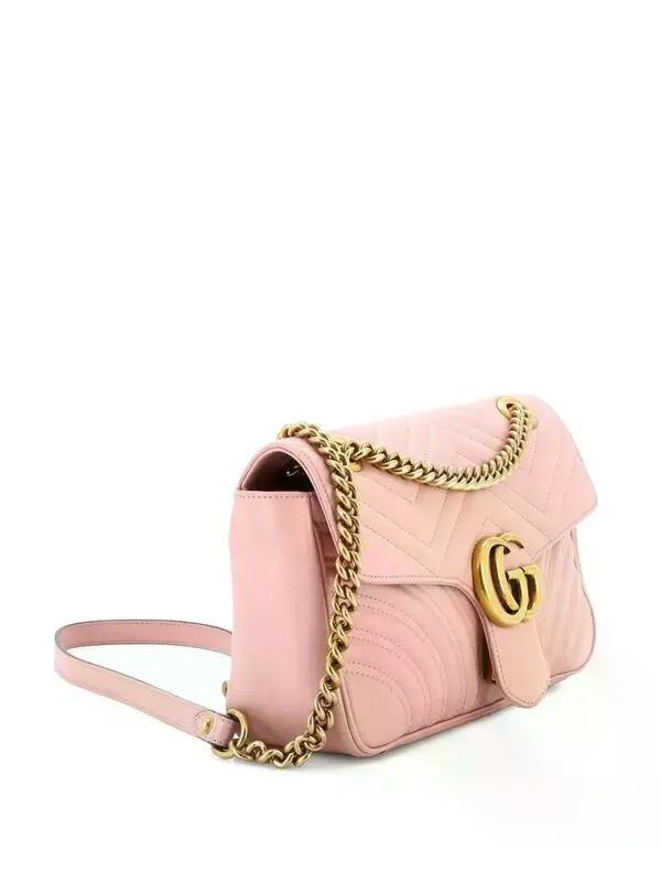 Gucci Gg Marmont Matelassé Leather Medium Shoulder Bag