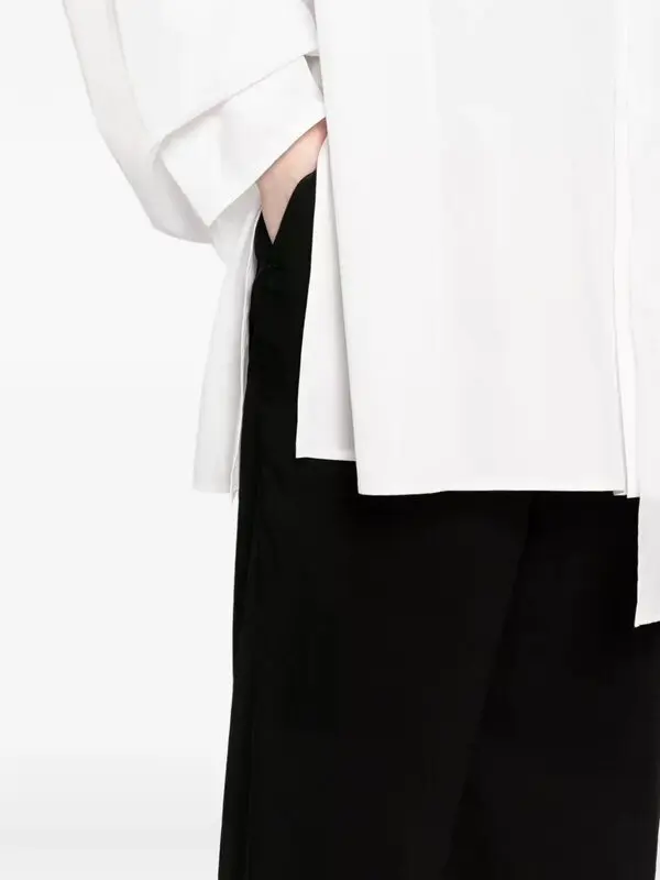 Yohji Yamamoto Drawstring Wide-leg Trousers