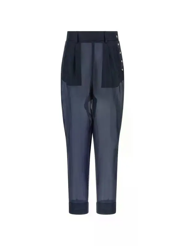 MAISON JEJIA Giulio Semi-transparent Trousers