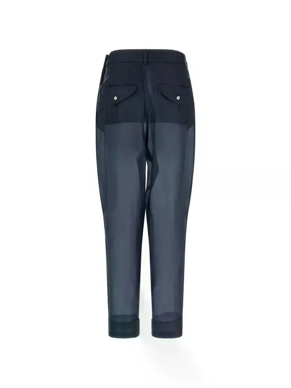MAISON JEJIA Giulio Semi-transparent Trousers