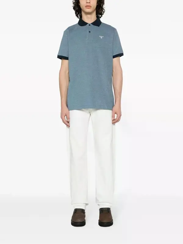 Barbour Logo-embroidered Polo Shirt