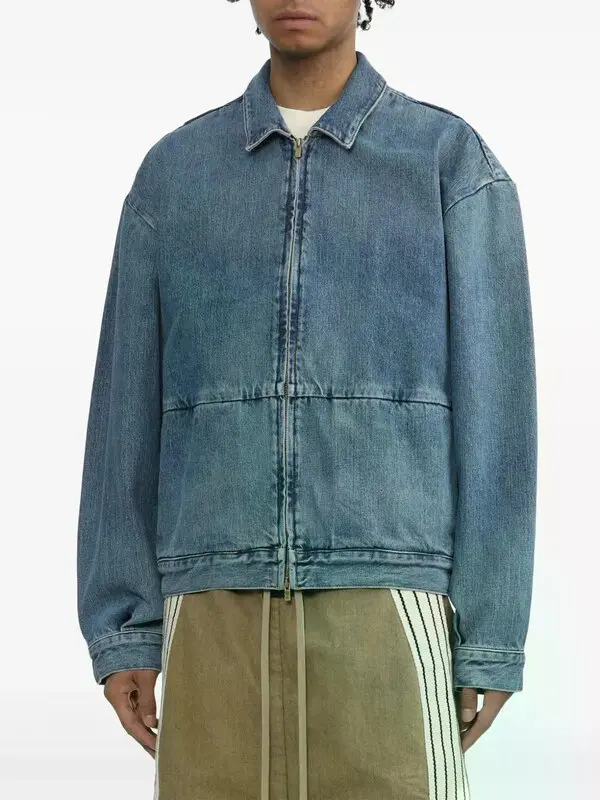 Fear Of God Pleated Denim Jacket