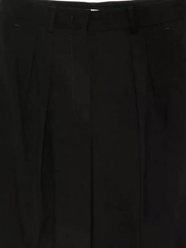 MANUEL RITZ Pleated Straight-leg Trousers