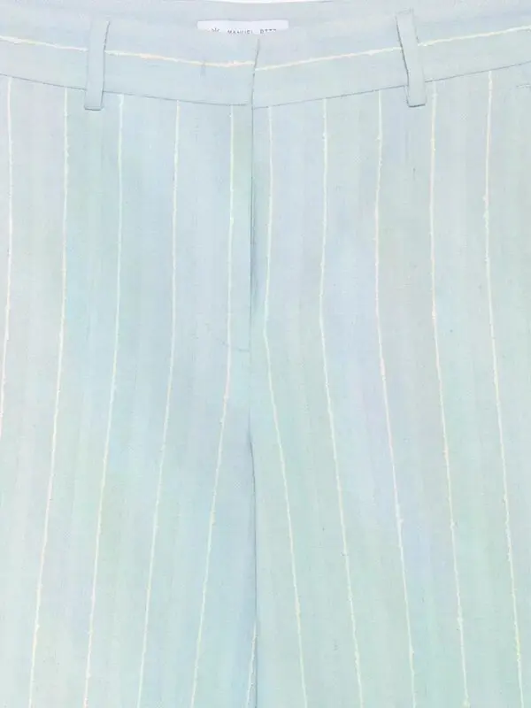 MANUEL RITZ Pinstripe-pattern Trousers