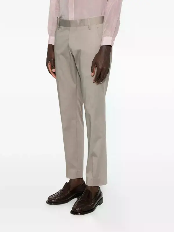 ENTRE AMIS Senna Belt-loops Trousers - Neutrals