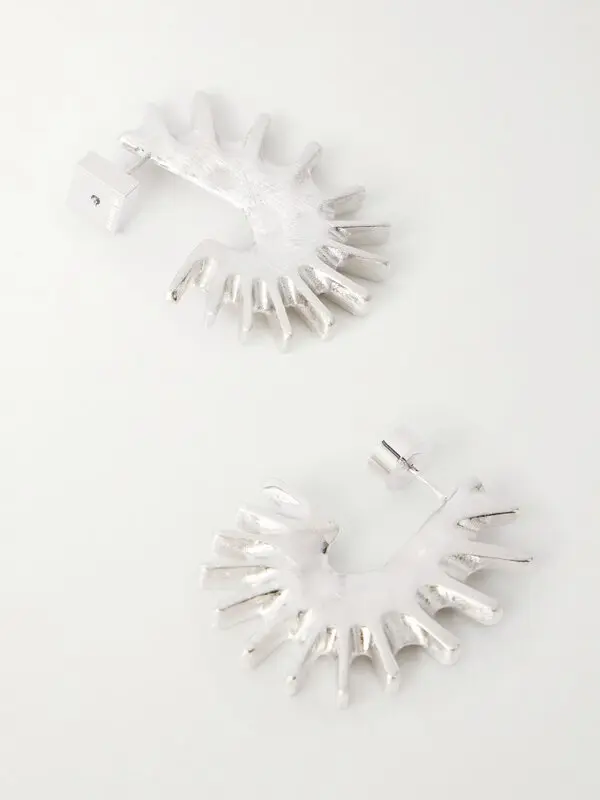 Jacquemus Les Boucles Hippocampe Earrings - Silver