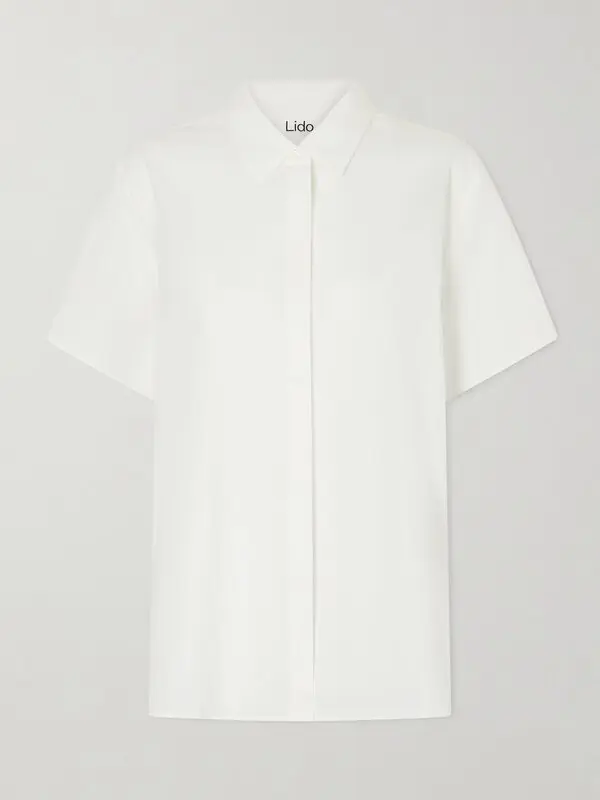 LIDO Cotton Shirt - Neutrals