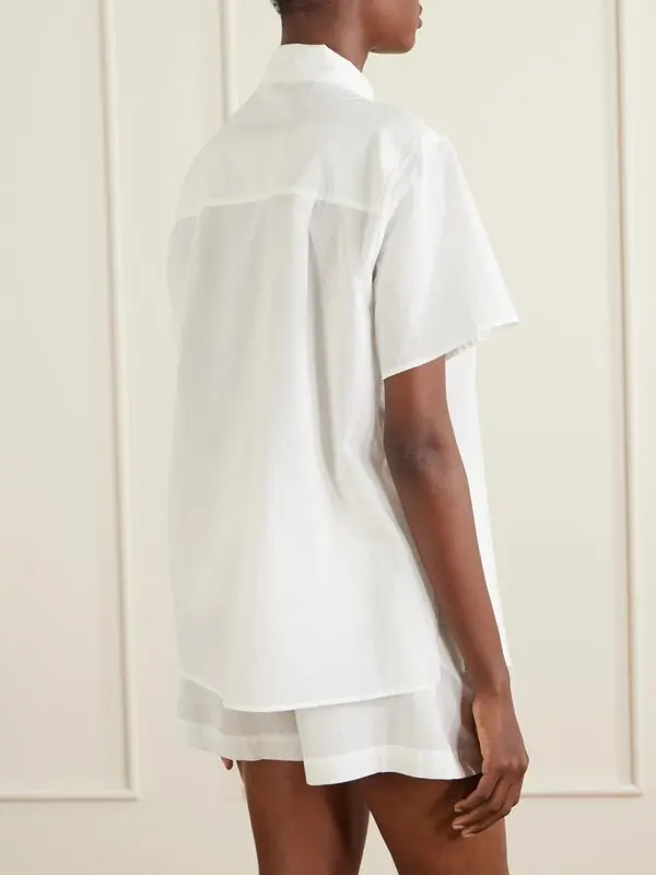 LIDO Cotton Shirt - Neutrals