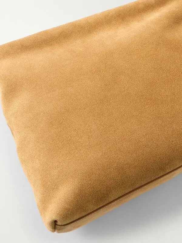 NILI LOTAN Jerry' Suede Clutch - Brown
