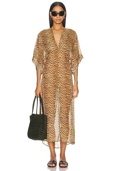 VIX PAULA HERMANNY X Rosie Huntington-whiteley Megan Long Dress - Multi