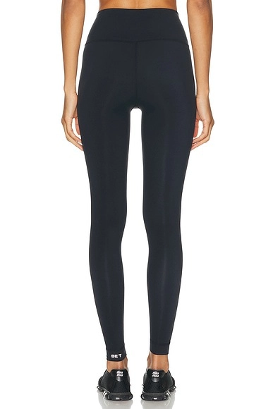 SET ACTIVE Aeraline Breathe High Rise Legging - Onyx