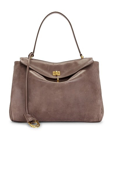 Balenciaga Rodeo Medium Top Handle Bag - Dark Noix